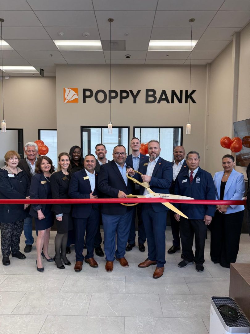 Poppy Bank announces grand opening in Pasadena