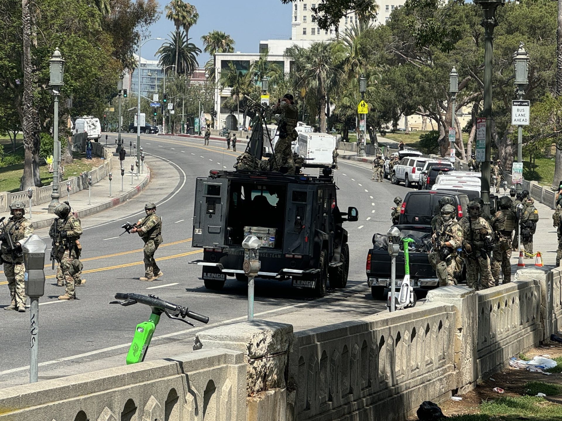 Trump DOJ won't fight order to return control of troops in LA to Newsom