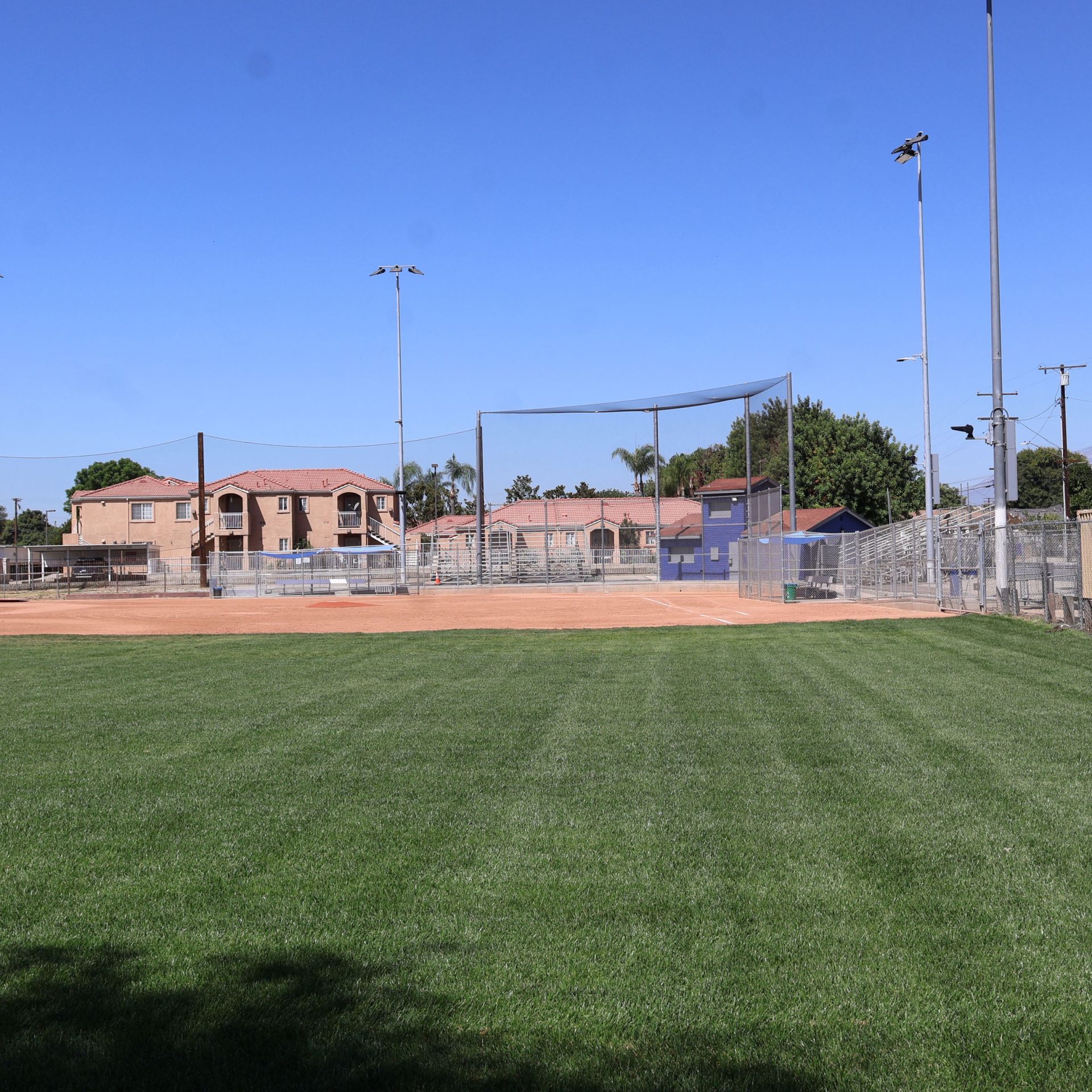 Ball field upgrade completes at San Bernardino park