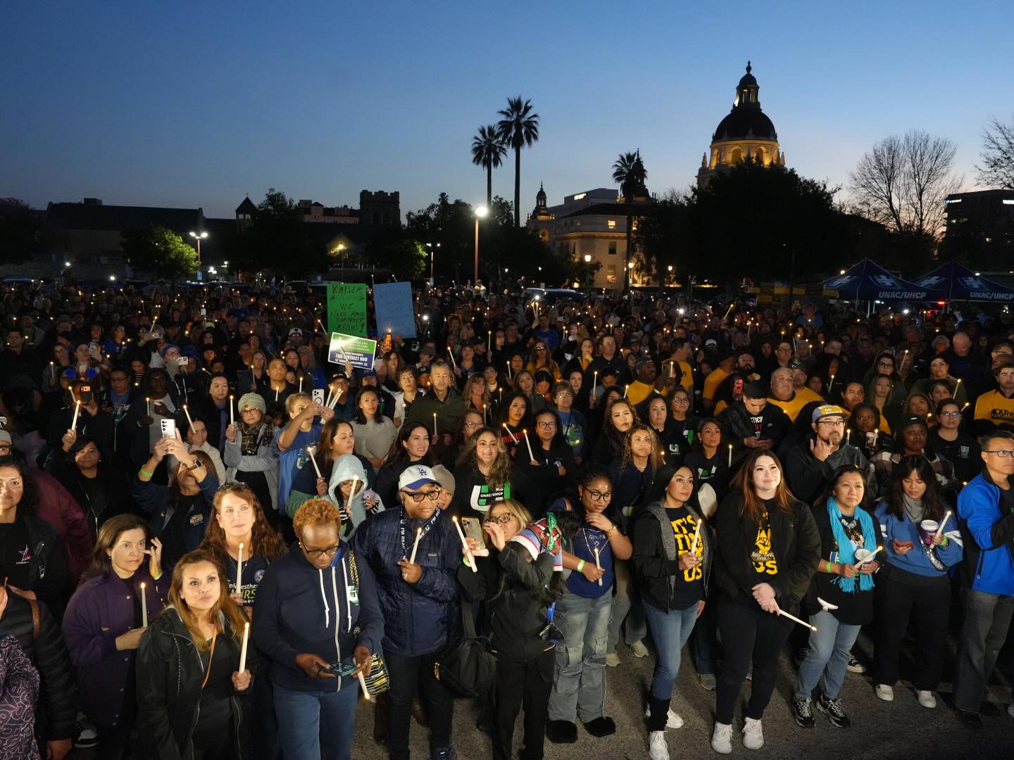 Thousands of Kaiser nurses, workers go on strike - Hey SoCal. Change is ...