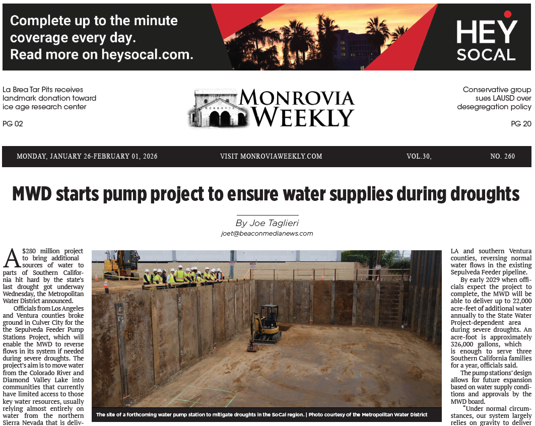 Monrovia Weekly_1/26/2026 - Hey SoCal. Change is our intention.
